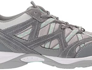 Easy Spirit Women's EXPLOREMAP Sneaker, Grey 031, 11 Wide