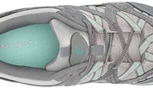 Easy Spirit Women's EXPLOREMAP Sneaker, Grey 031, 11 Wide