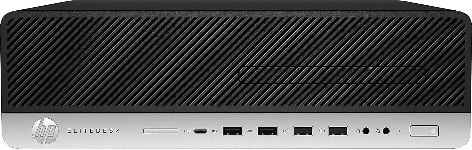 HP EliteDesk 800 G3 SFF Desktop Intel i7-6700 UP to 4.00GHz 32GB DDR4 New 512GB NVMe M.2 SSD Built in WiFi BT Dual Monitor Wireless Keyboard & Mouse Support Win10 Pro (Renewed)