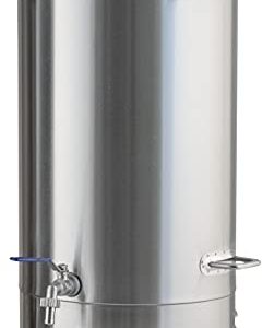 KegLand DigiBoil Electric Kettle - 35 Liters / 9.25 Gallons (110V), 1500W Power, Digital Temperature Control, Stainless Steel, Beer Brewing Machine, Water Heater, Compatible for Distillation(BE501)