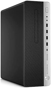 hp elitedesk 800 g3 sff desktop intel i5-6500 up to 3.60ghz 32gb ddr4 new 1tb nvme m.2 ssd built in wifi bt dual monitor wireless keyboard & mouse support win10 pro (renewed)