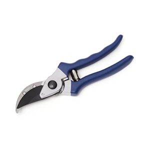 Amazon Basics 8-Inch Steel Bypass Pruning Shears, Blue