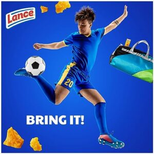 Lance Sandwich Crackers, Toasty Cheddar, 8 Individually Wrapped Packs, 6 Sandwiches Each