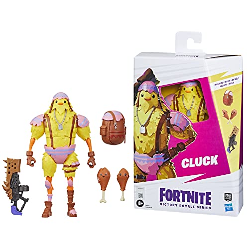 FORTNITE Victory Royale Series Cluck Collectible Action Figure with Accessories - Ages 8 and Up, 6-inch