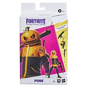 FORTNITE Victory Royale Series Punk Collectible Action Figure with Accessories, 6-inch Scale