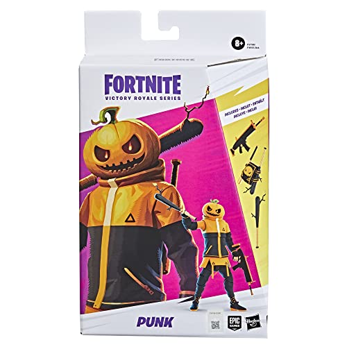 FORTNITE Victory Royale Series Punk Collectible Action Figure with Accessories, 6-inch Scale