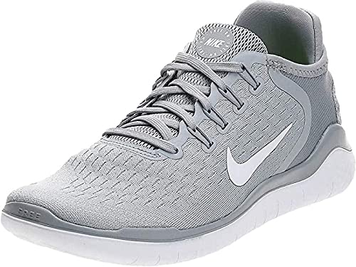 Nike Womens Free RN 2018 Running Shoes (8.5, White)