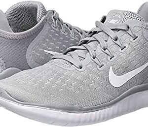 Nike Womens Free RN 2018 Running Shoes (8.5, White)