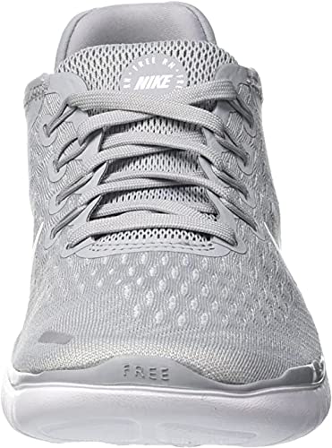 Nike Womens Free RN 2018 Running Shoes (8.5, White)