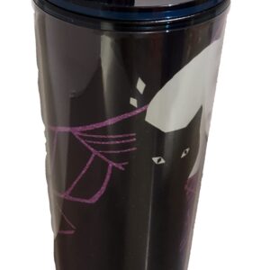 Starbucks Exclusive LIMITED EDITION Halloween 2021 Glow in the Dark Black Cat Tumbler: 24 oz Venti Cup