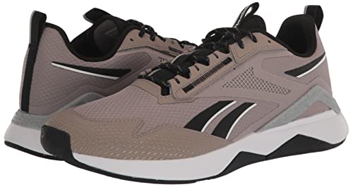 Reebok Women's Nanoflex Adventure TR Cross Trainer, Boulder Grey/White/Proud Pink, 8