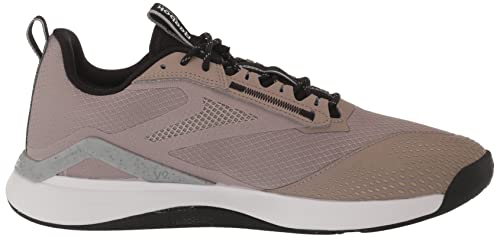 Reebok Women's Nanoflex Adventure TR Cross Trainer, Boulder Grey/White/Proud Pink, 8