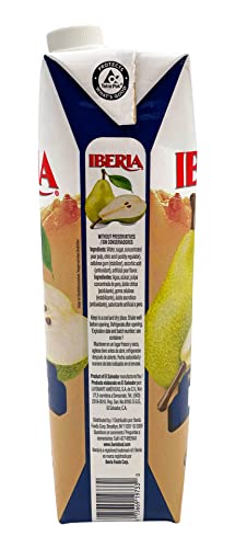 Iberia Pear Nectar, 33.8 Fl Oz (Pack of 3)