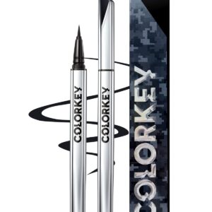 COLORKEY Floating Color 24 Hours Longwear Waterproof Liquid Eyeliner, Sweat Resistant, Waterproof and Smudgeproof Eye Liners Eyeliner Pencil (N01 Black)