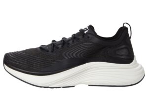 athletic propulsion labs (apl) women's streamline sneaker, black/black/white, 7.5