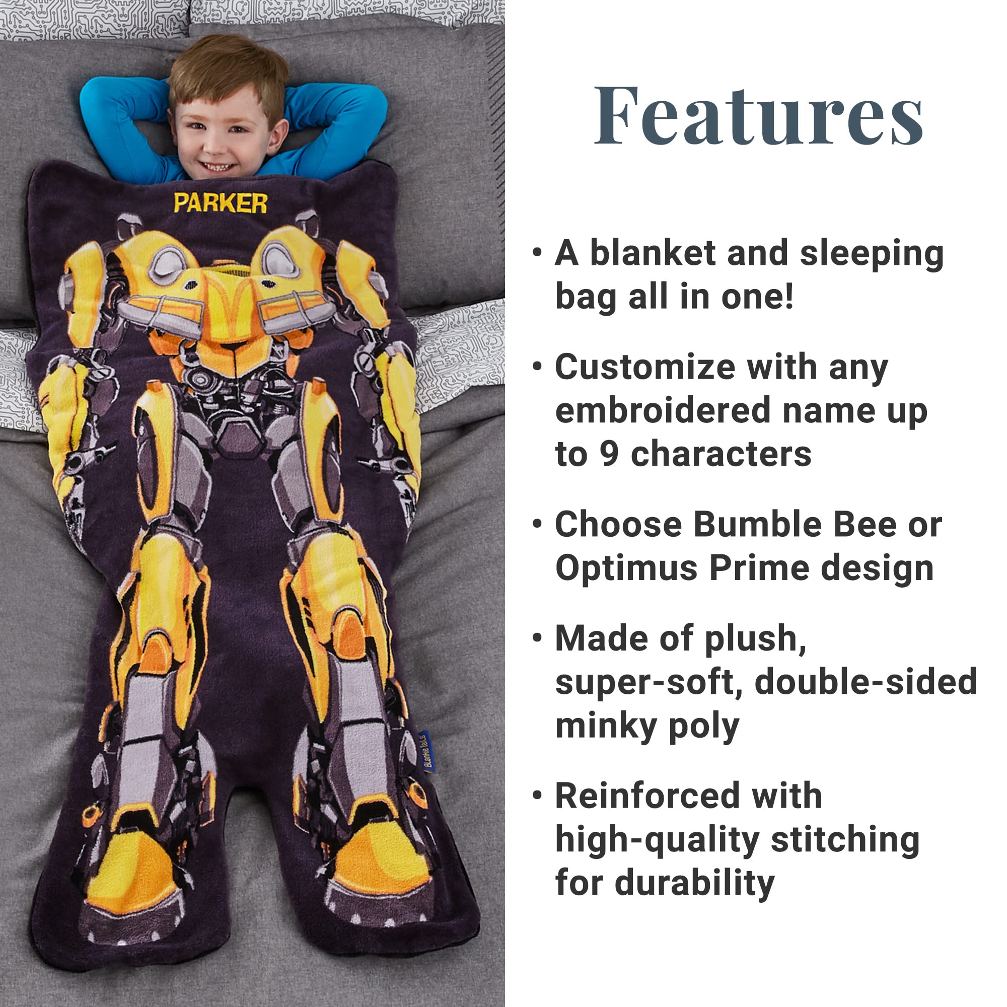 Blankie Tails Transformer Bumble Bee