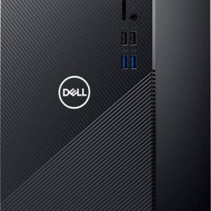 Dell 2021 Newest Inspiron 3000 Desktop Computer, Intel Quad-Core i3-10100 Processor Up to 4.3Ghz, 8GB DDR4 RAM, 1 TB HDD, Wi-Fi, SD Card Reader, HDMI, VGA, Win10 Home, Black