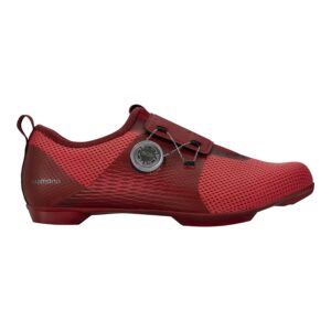 SHIMANO SH-IC500W Women's High Performance Indoor Cycling Shoe, Red, 5-5.5 (EU 37)