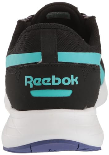 Reebok Men's Energen Lite Running Shoe, Black/Classic Teal/Bold Purple, 10.5