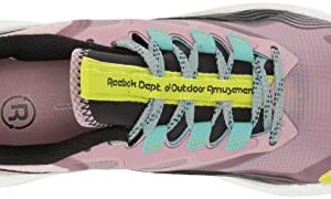 Reebok Women's Floatride Energy 4.0 Adventure Running Shoe, Infused Lilac/Semi Classic Teal/Acid Yellow, 9