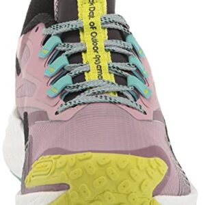 Reebok Women's Floatride Energy 4.0 Adventure Running Shoe, Infused Lilac/Semi Classic Teal/Acid Yellow, 9