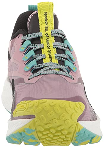 Reebok Women's Floatride Energy 4.0 Adventure Running Shoe, Infused Lilac/Semi Classic Teal/Acid Yellow, 9