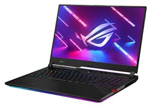 asus rog strix scar 17 (2021) gaming laptop, 17.3” 360hz ips fhd, nvidia geforce rtx 3080, amd ryzen 9 5900hx, 16gb ddr4, 1tb ssd, opti-mechanical per-key rgb keyboard, windows 10 pro, g733qsa-pb96