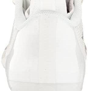 adidas Men's Adizero Scorch Football Shoe, White/Black/White, 8.5