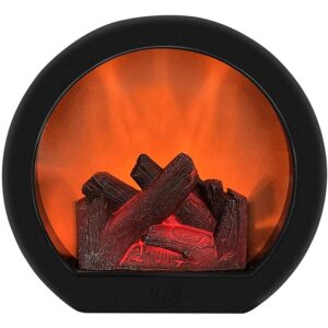 cricia led fireplace lantern simulation led desk stove led lantern with realistic flame simulation decorative realistic fireplace lantern fireplace lamp