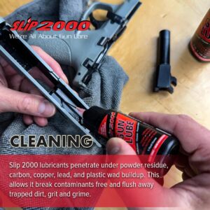 Slip 2000 Gun Lube - Buddy Pack- Penetrating Gun Lubricant Lubricating CLP Gun Cleaner - Combo Pack