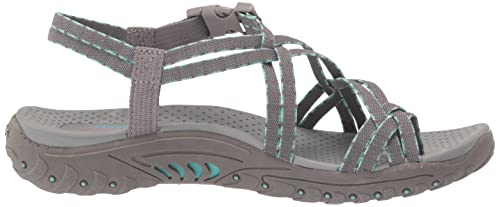 Skechers Women's Sporty Sandal Sport, Gray, 8