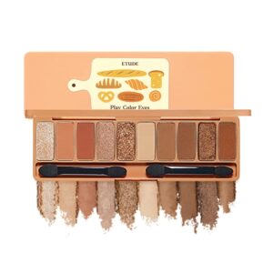 etude play color eyes #bakehouse (21ad) | | vivid 10 color eye shadow palette with soft texture and daily deep coffee colors | eyes makeup | kbeauty