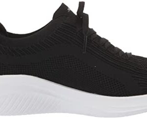 Skechers Sport Women's Women's Big Plan Sneaker, Black/White=BKW, 8.5