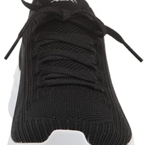 Skechers Sport Women's Women's Big Plan Sneaker, Black/White=BKW, 8.5