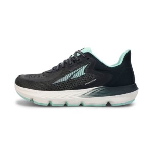 altra women's al0a5488 provision 6 road running shoe, black/mint - 10.5 w us