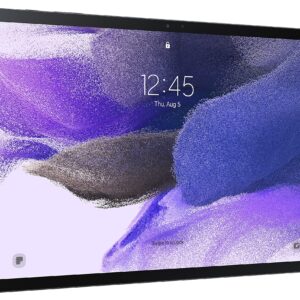 SAMSUNG Galaxy Tab S7 FE 2021 Android Tablet 12.4” Screen WiFi 256GB S Pen Included Long-Lasting Battery Powerful Performance, Mystic Black (Renewed)