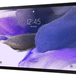 SAMSUNG Galaxy Tab S7 FE 2021 Android Tablet 12.4” Screen WiFi 256GB S Pen Included Long-Lasting Battery Powerful Performance, Mystic Black (Renewed)