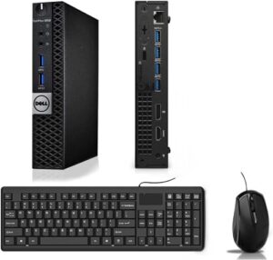 dell optiplex 5050 micro form factor (intel core i5-6500t, 16gb ddr4, 256gb ssd) wifi, dp, hdmi, windows 10 pro (renewed)