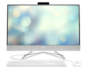 hp all-in-one 27" desktop computer, 11th generation intel core i5-1135g7 processor, intel iris xe graphics, 8 gb ram, 512 gb ssd, windows 11 home (27-dp1370, natural silver)