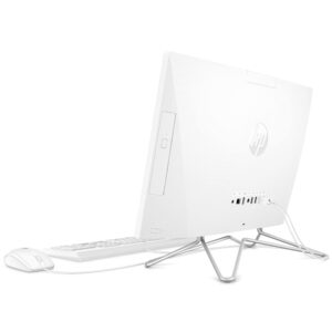 HP All-in-One 22" Desktop Computer, AMD Athlon Gold 3150U Processor, Radeon Graphics, 4 GB RAM, 256 GB SSD, Windows 11 Home ( 22-df0222, snow white)