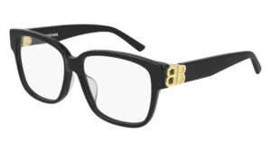 balenciaga bb0104o black 56/14/140 women eyewear frame