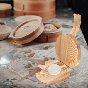 Generic Wood Tortilla Press Dough Presser Square Mexican Tortilla Dumpling Press Maker Tortilla Maker For Crepe Pancake Pan Crispy Popiah Brown