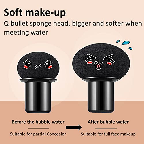 IONSGAKO Mushroom Head Air Cushion CC Cream BB Cream Foundation Makeup Lasting Natural Brighten Moisturizing Concealer Easy to Apply -Nature