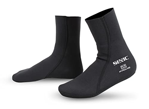 SEAC Prime, 2 mm neoprene, nylon-lined diving socks