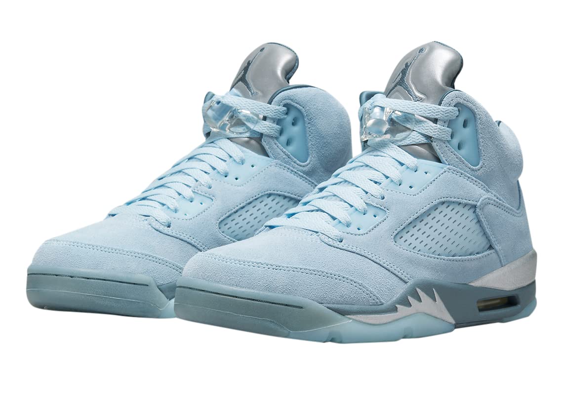 Jordan Womens WMNS Air Jordan 5 Retro DD9336 400 Blue Bird - Size 9.5W