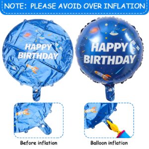 14 Pieces Party Balloons Set Birthday Party Supplies Themed Party Aluminum Balloons for Birthday Party Decorations Favors, 6 Styles