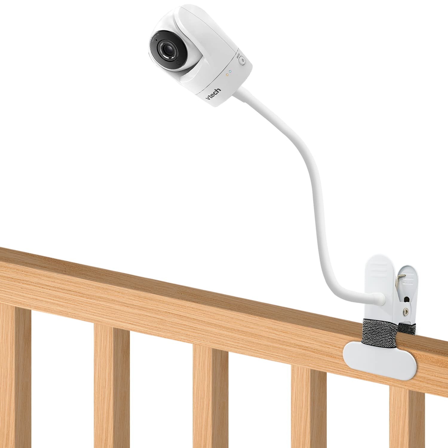 SZAOYU Baby Monitor Mount Compatible with Vtech VM901 & VM919HD and Other Baby Monitor Camera with1/4 Threaded,15.7 inches Flexible Clip Clamp Mount Long Gooseneck Arm,Holder