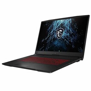 MSI Katana GF76 17 Gaming Laptop 17.3” FHD IPS 144Hz Display 11th Gen Intel 8-Core i7-11800H 64GB RAM 512GB SSD GeForce RTX 3050 Ti 4GB Backlit USB-C Nahimic Win10 Black + HDMI Cable