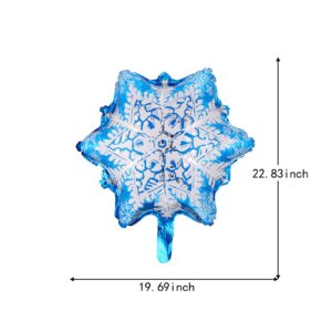 HTRY 5PCS Frozen Olaff Foil Balloons For Kids Birthday Baby Shower Frozen Themed Party Decorations