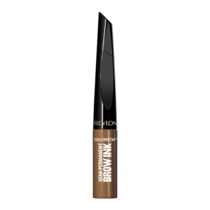 revlon colorstay 5-in-1 semi-permanent brow ink with spoolie brush, waterproof, transfer-proof, smudge-proof, easy to remove eyebrow makeup, 352 soft brown ink, 0.09 fl oz.